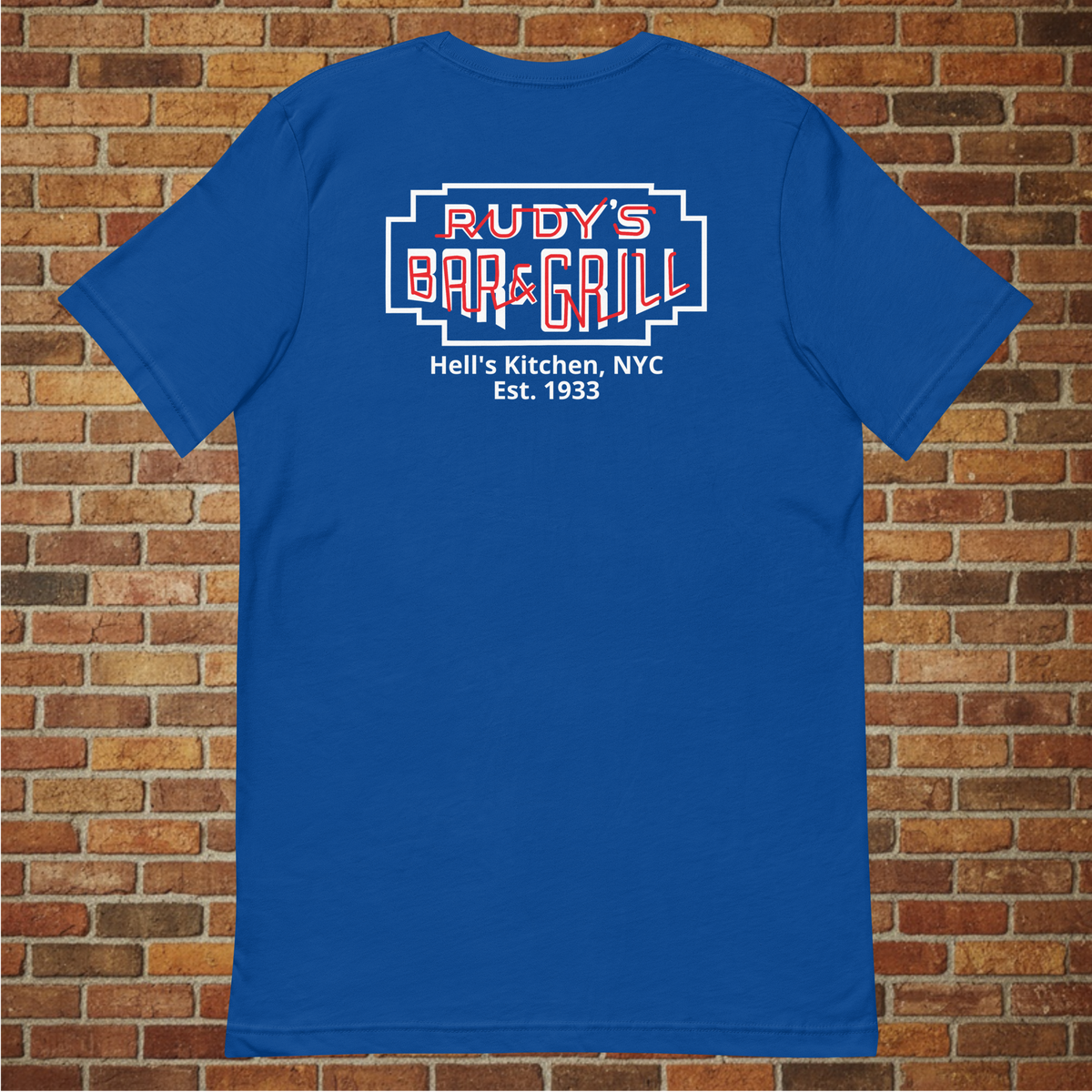 Baron Von Swine Neon Sign Tee – Hell’s Kitchen Edition | Rudys Bar & Grill